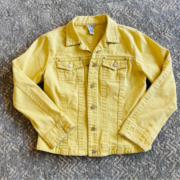 CAbi | Jackets & Coats | Vintage Y2k Cabi Button Up Denim Jean Trucker ...
